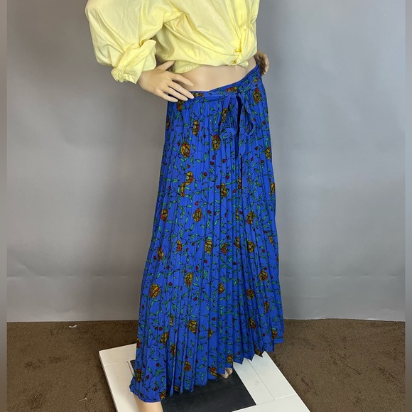 LuLaRoe | Skirts | Lularoe Deanne Skirt Wrap Pleated Coverup Maxi Long ...